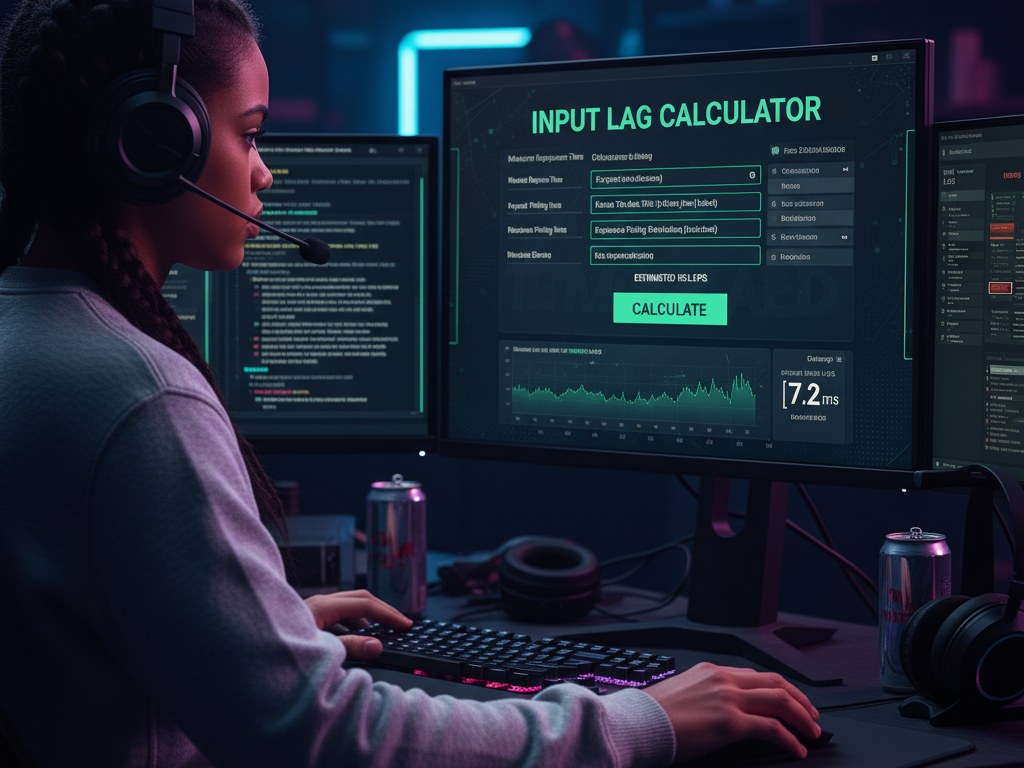 Input Lag Calculator - Gaming Latency Analyzer & System Optimizer 2025 | Free